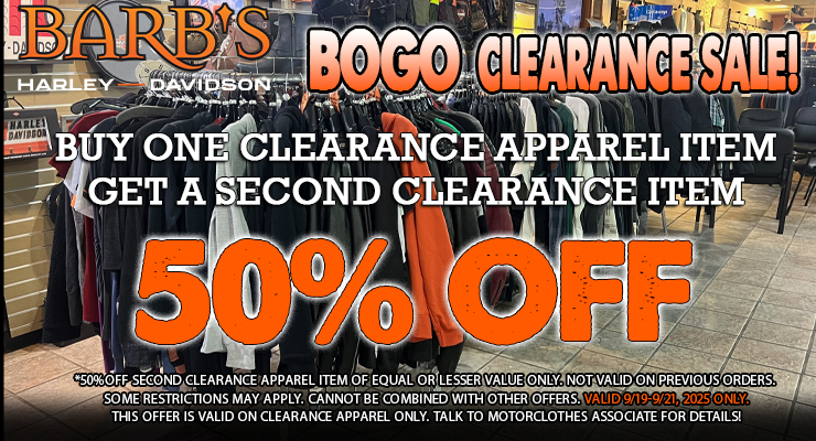 Motorclothes | Mt Ephraim, NJ | Barb's Harley-Davidson